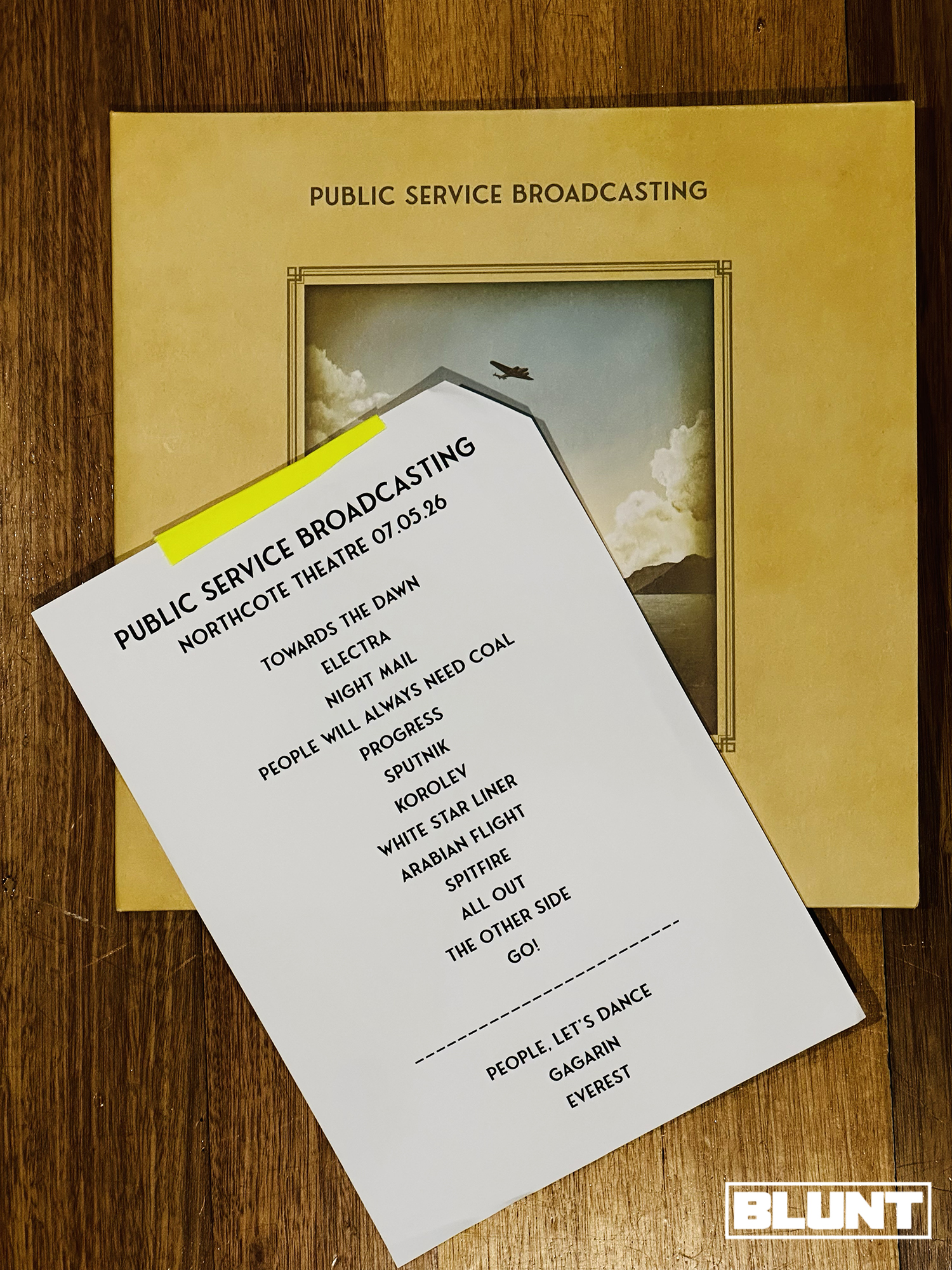 Public Service Broadcasting Deliver Cinematic Melbourne Show At ...